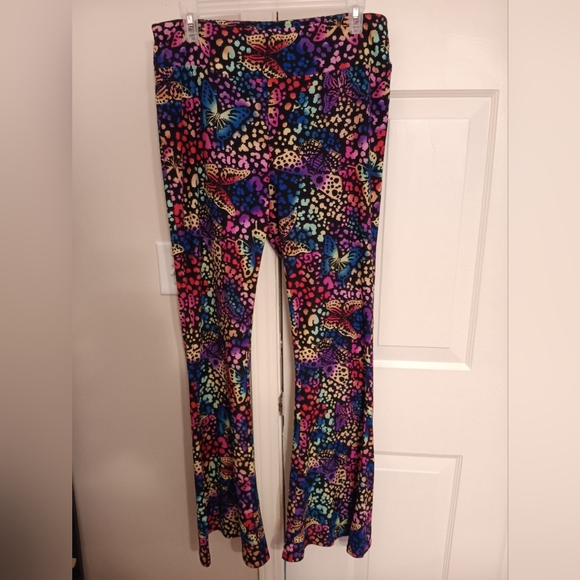 No Boundaries | Pants & Jumpsuits | Colorful Flare Pants | Poshmark